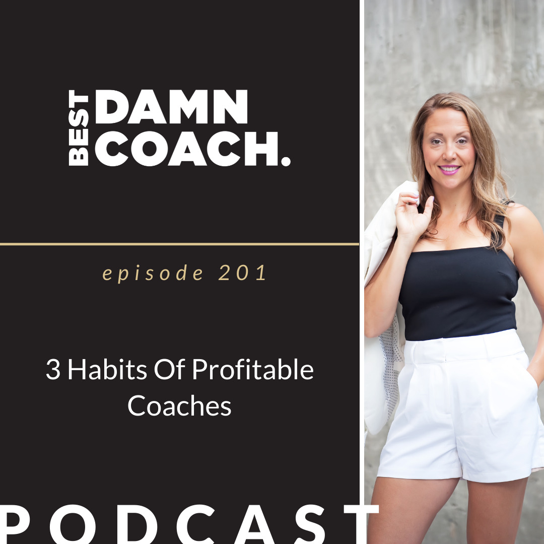 3 Habits Of Profitable Coaches - Amanda Walker